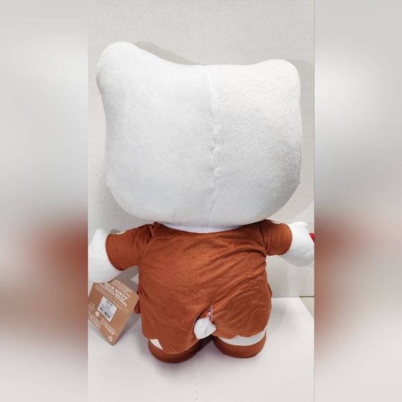 Sanrio | Holiday | Hello Kitty Gingerbread Christmas Greeter Stuffy Cat ...